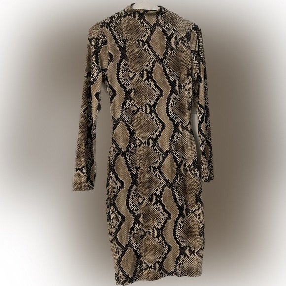 AKIRA | Dresses | Snake Skin Bodycon Dress | Poshmark